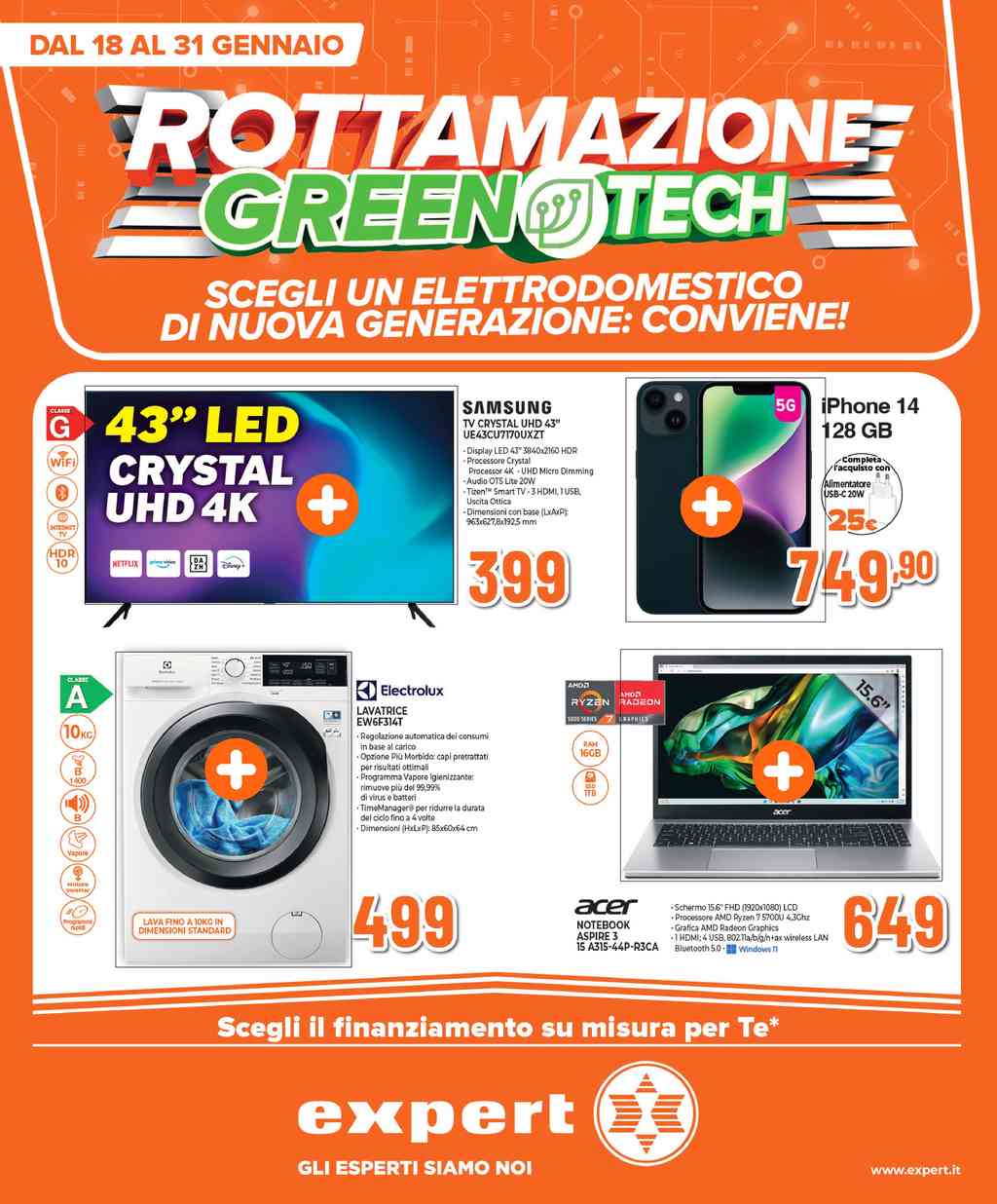 Expert | Anteprima Volantino