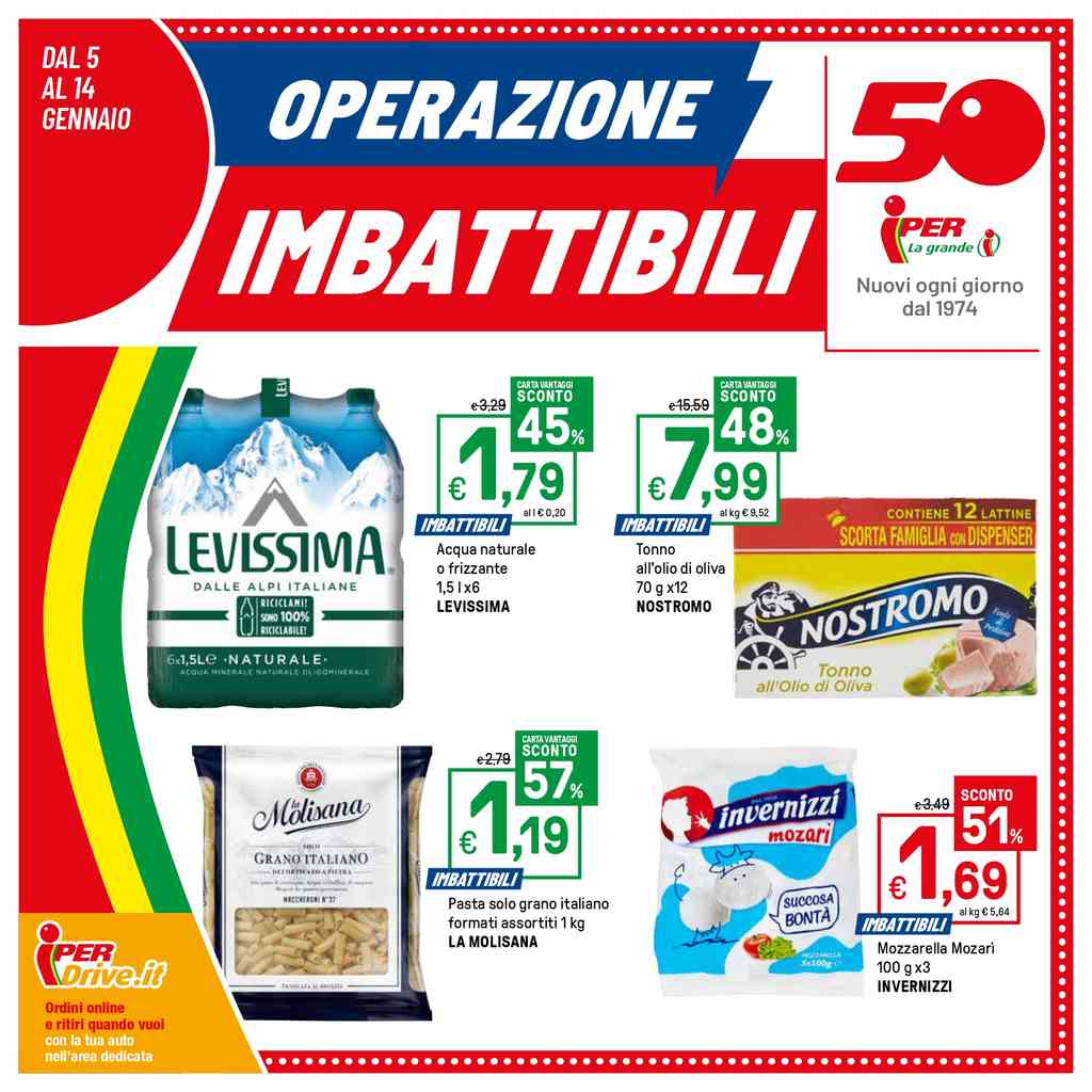 Volantino Iper dal 5 al 14 gennaio 2024