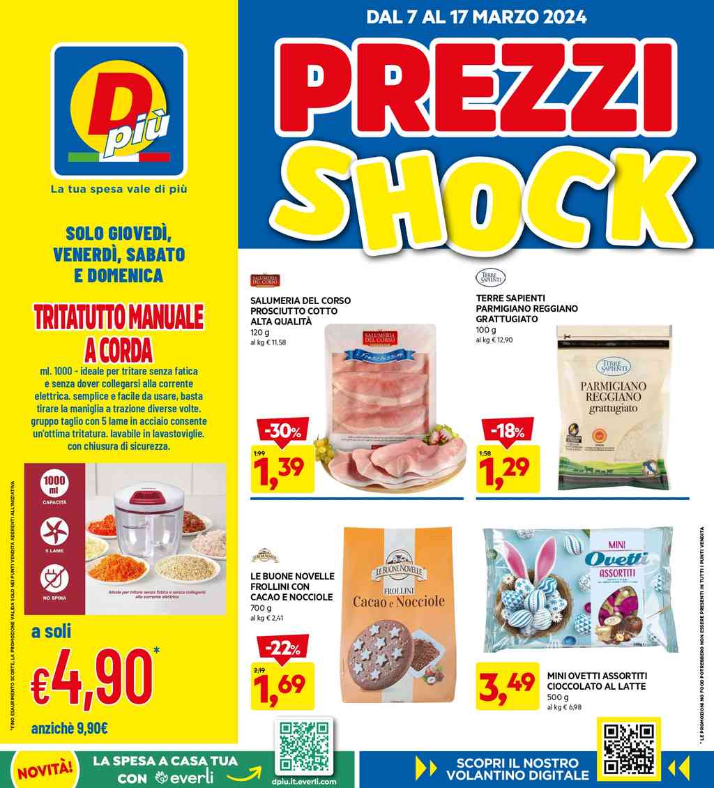 Volantino DPiù dal 7 al 17 marzo 2024