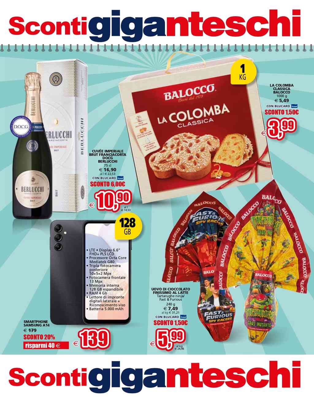 Volantino Il Gigante San Giuliano Milanese dal 18 marzo al 3 aprile 2024