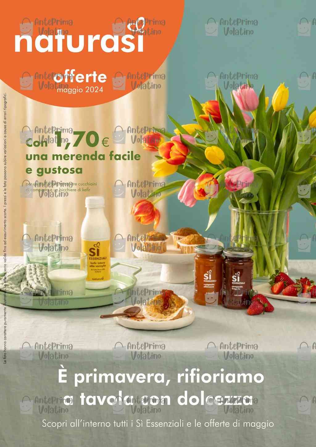 Volantino Naturasì dal 8 maggio al 4 giugno 2024