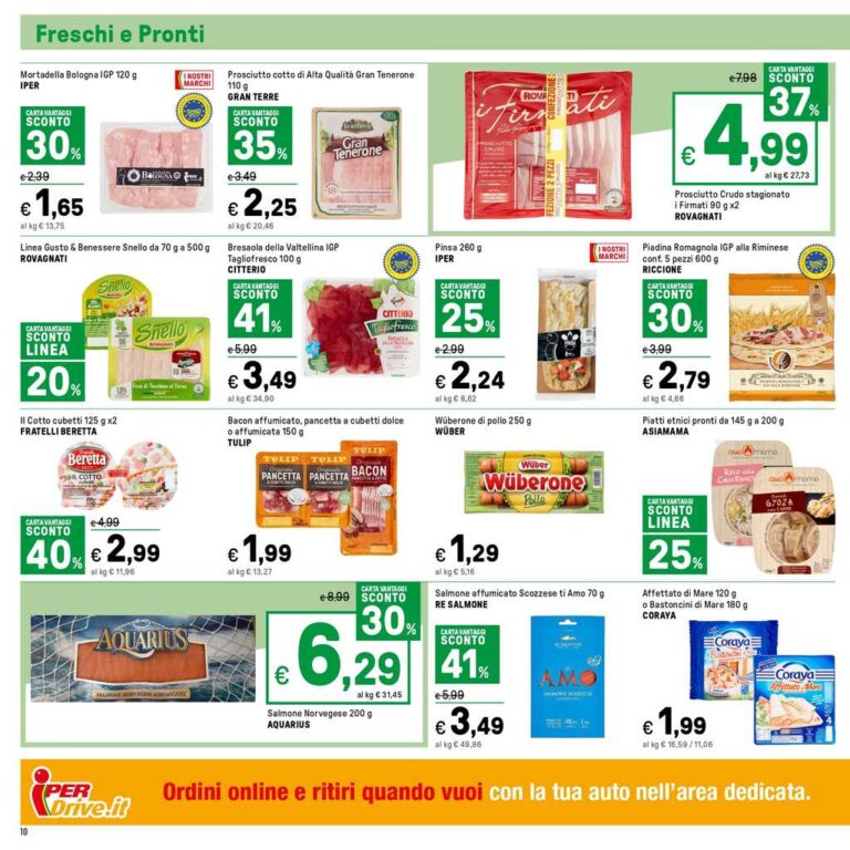 Volantino Iper dal 23 settembre al 2 ottobre 2024