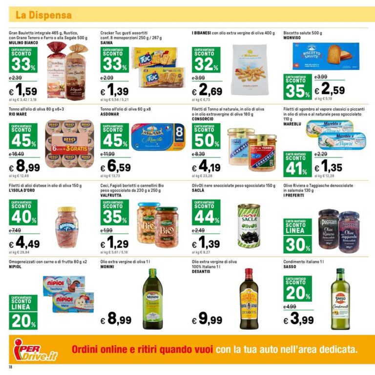 Volantino Iper dal 23 settembre al 2 ottobre 2024