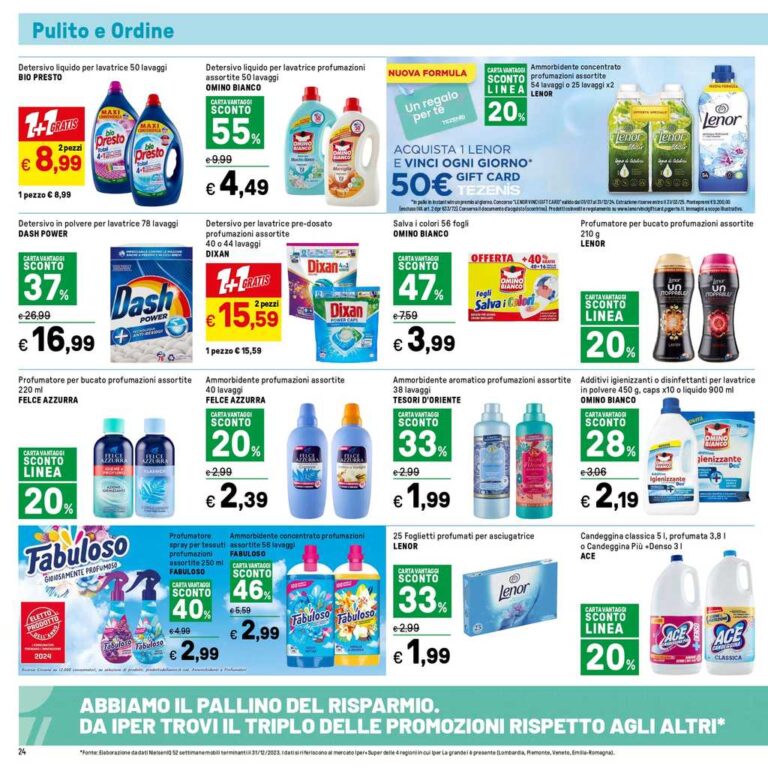 Volantino Iper dal 23 settembre al 2 ottobre 2024