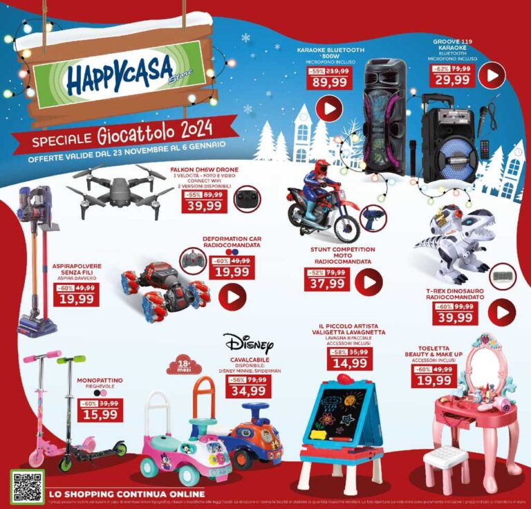 Anteprima nuovo Volantino Happy Casa