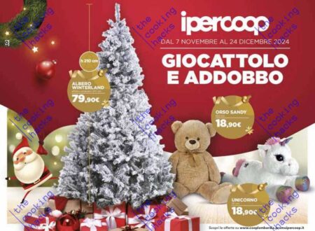 Anteprima Volantino Coop e Ipercoop dal 12 dicembre 2024