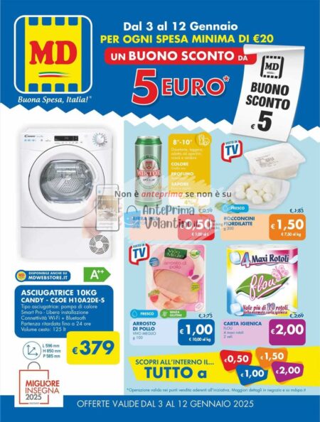 Volantino MD nuovo da sfogliare dal 22 aprile 2025