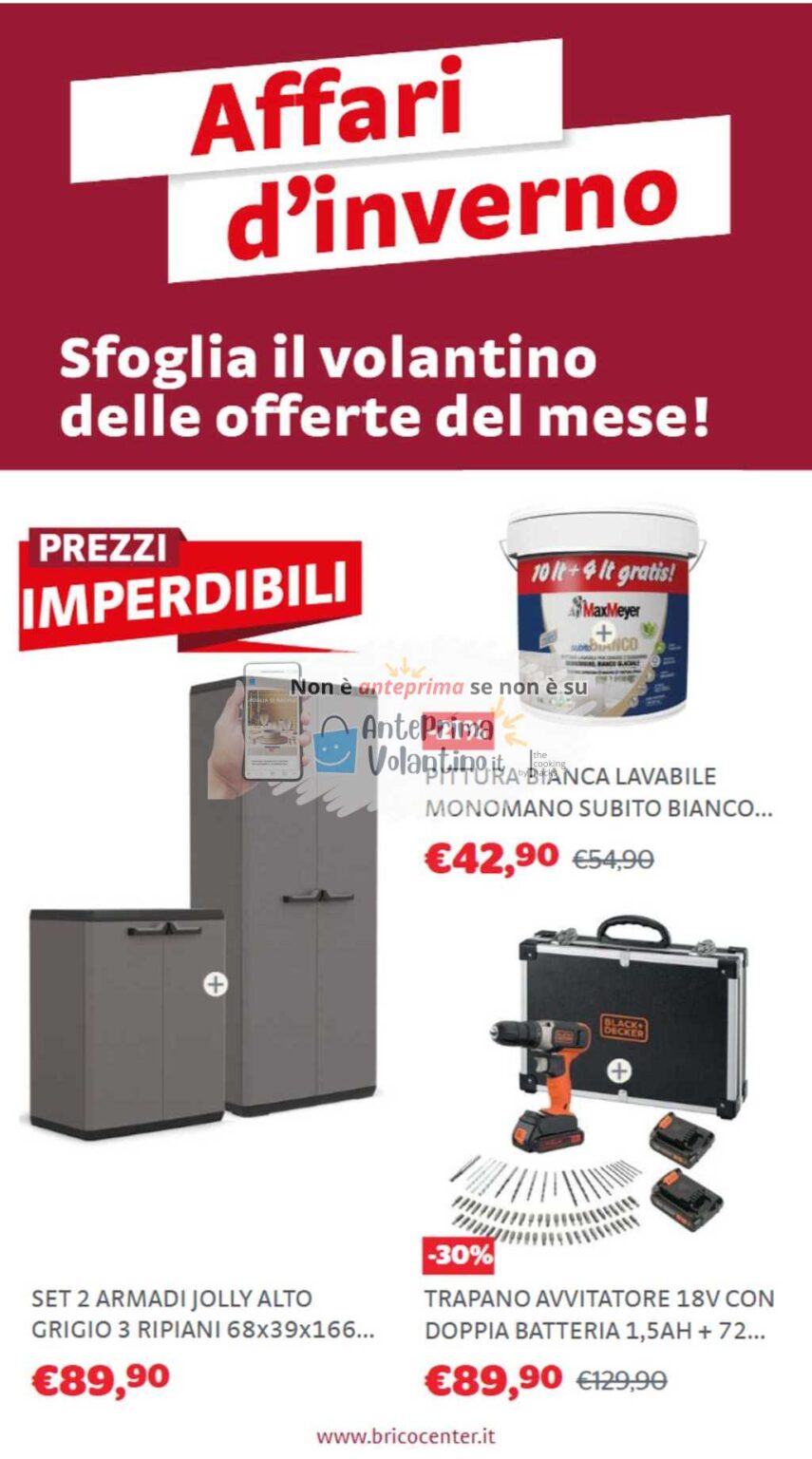 Volantino Bricocenter e catalogo online