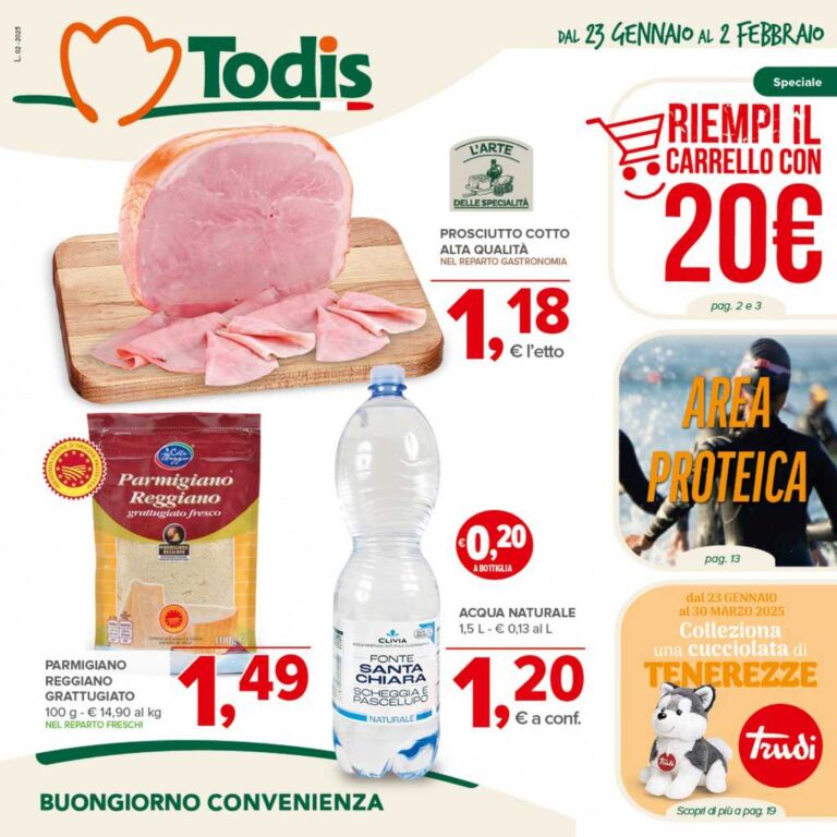 Volantino Todis anteprima prossima settimana