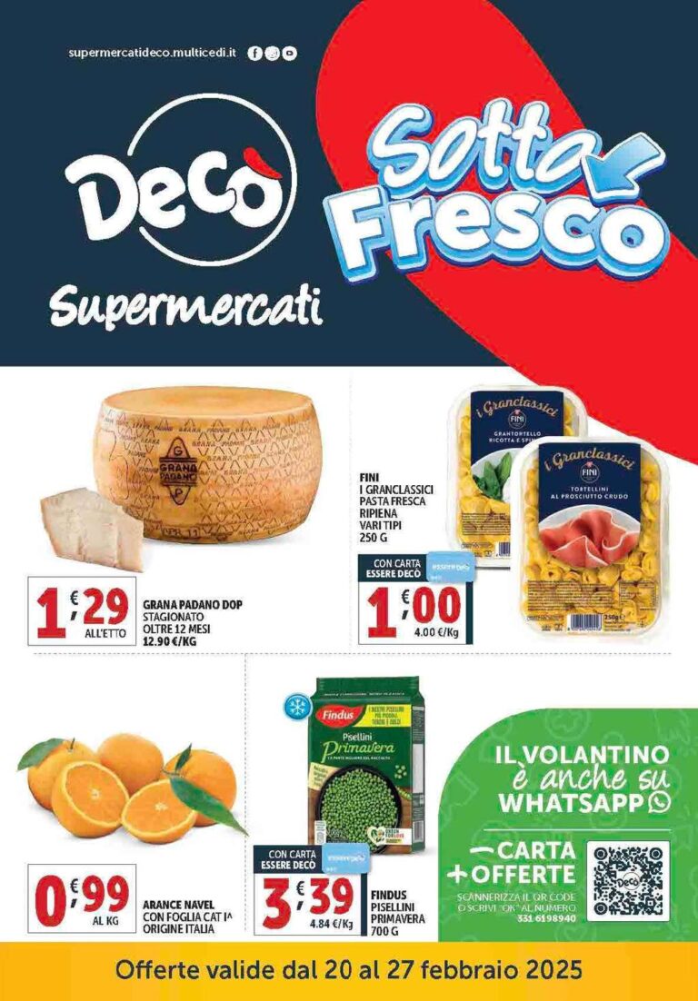 Prossimo Volantino Decò Anteprima