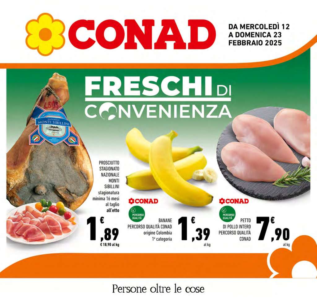 Anteprima Volantino Conad prossima settimana