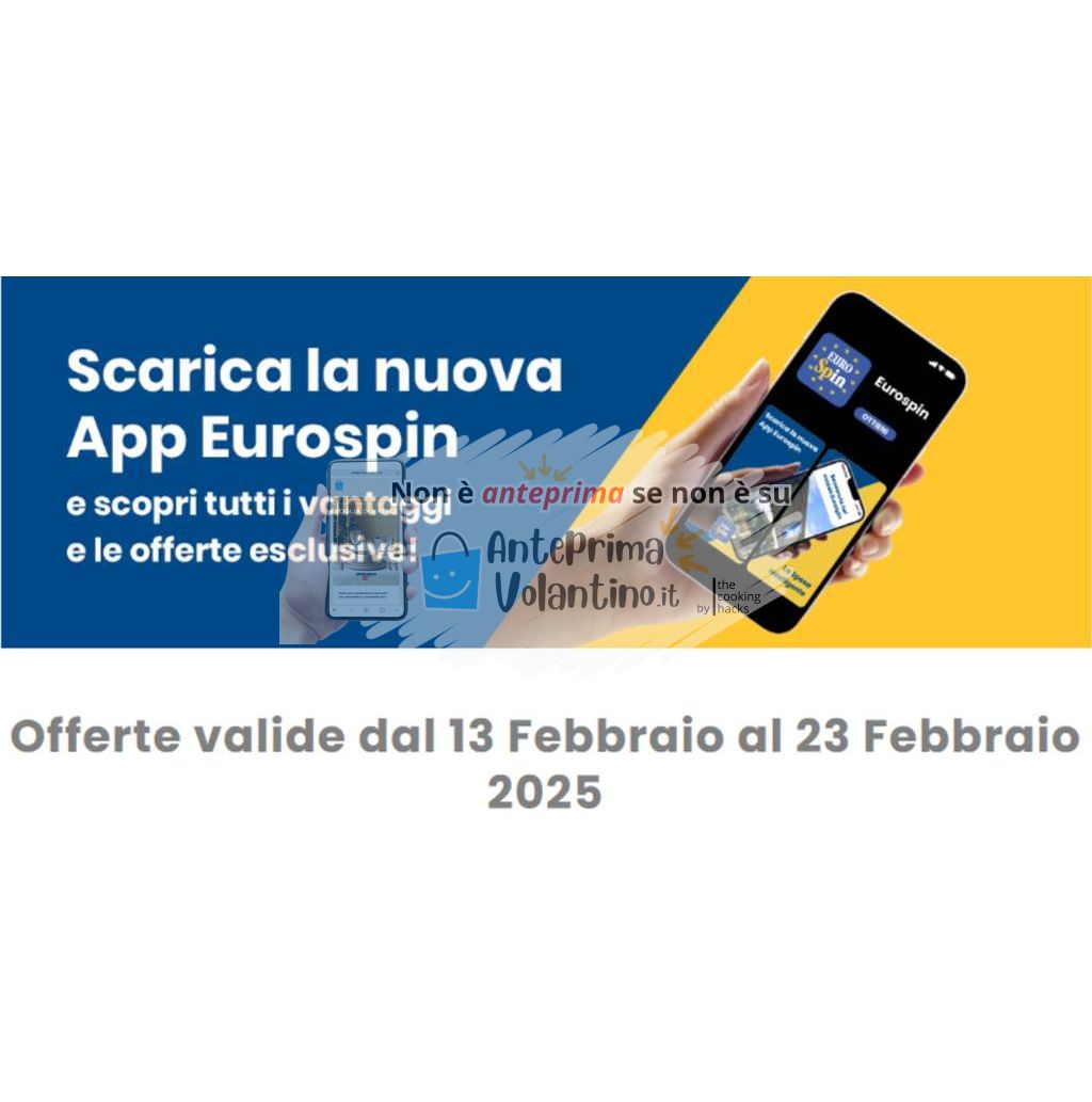 Volantino Eurospin dal 28 aprile 2025 in anteprima