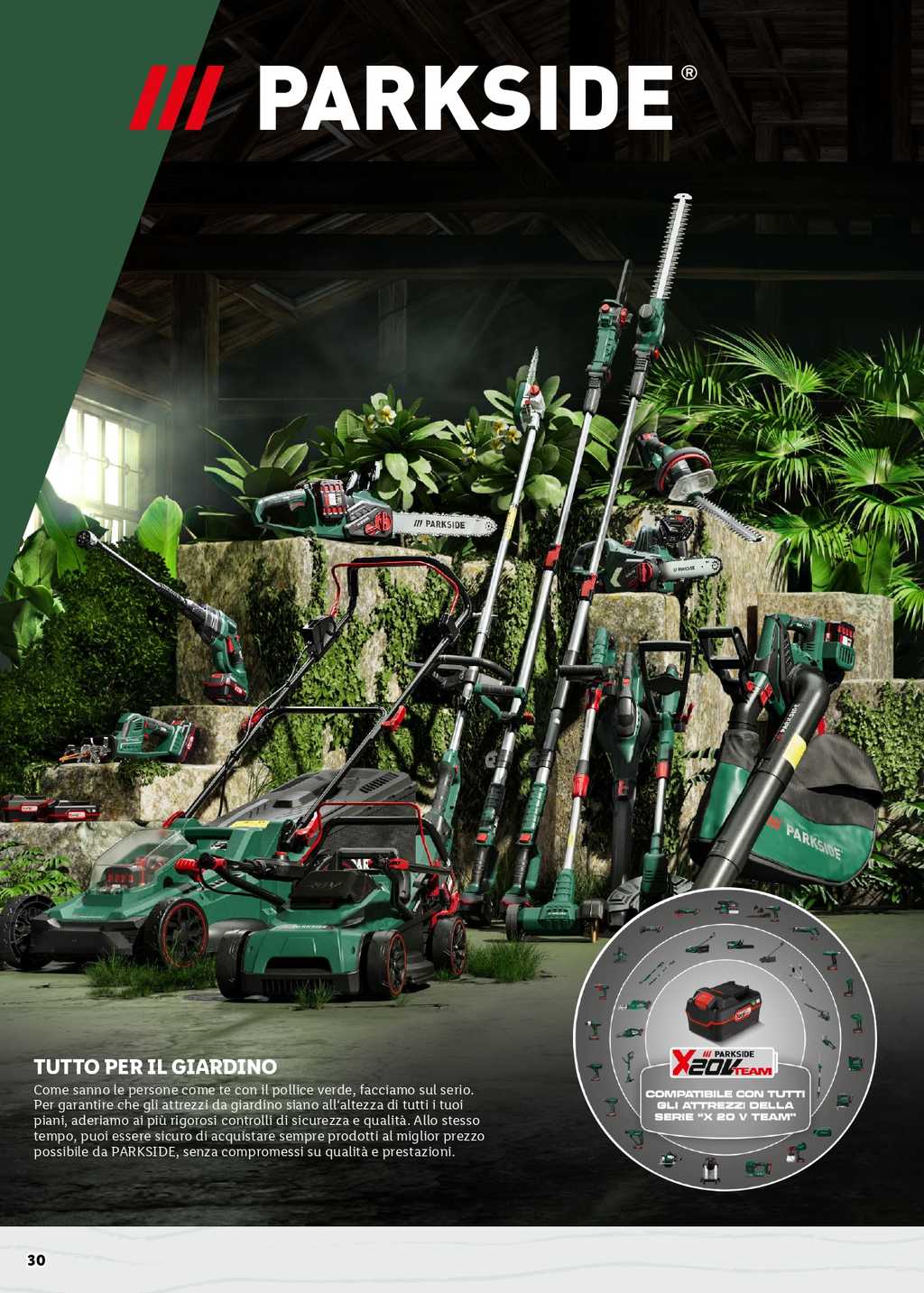 Volantino Parkside Lidl prossima settimana