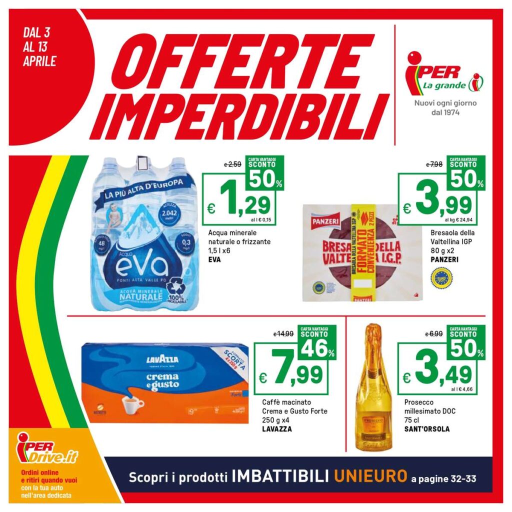 Anteprima Volantino Iper La Grande I