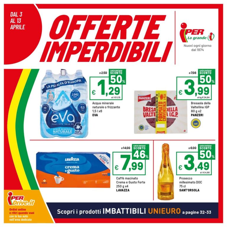 Anteprima Volantino Iper La Grande I