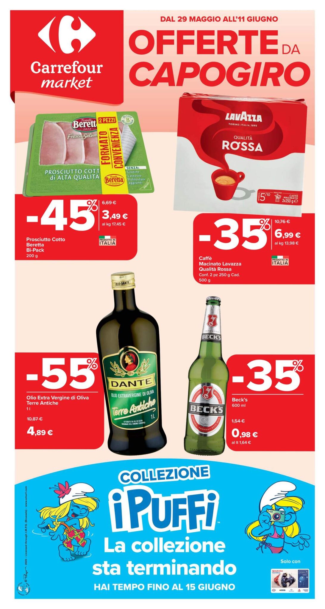 Anteprima volantino Carrefour Market, Express e Iper