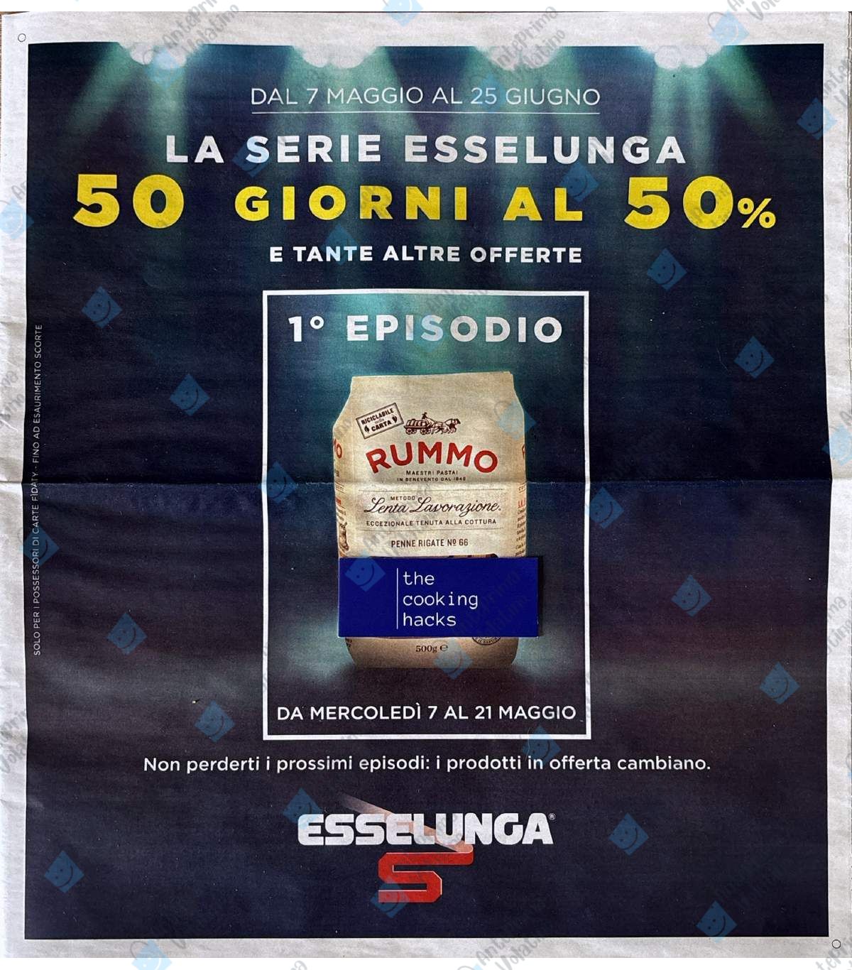 Volantino Esselunga anteprima prossima settimana