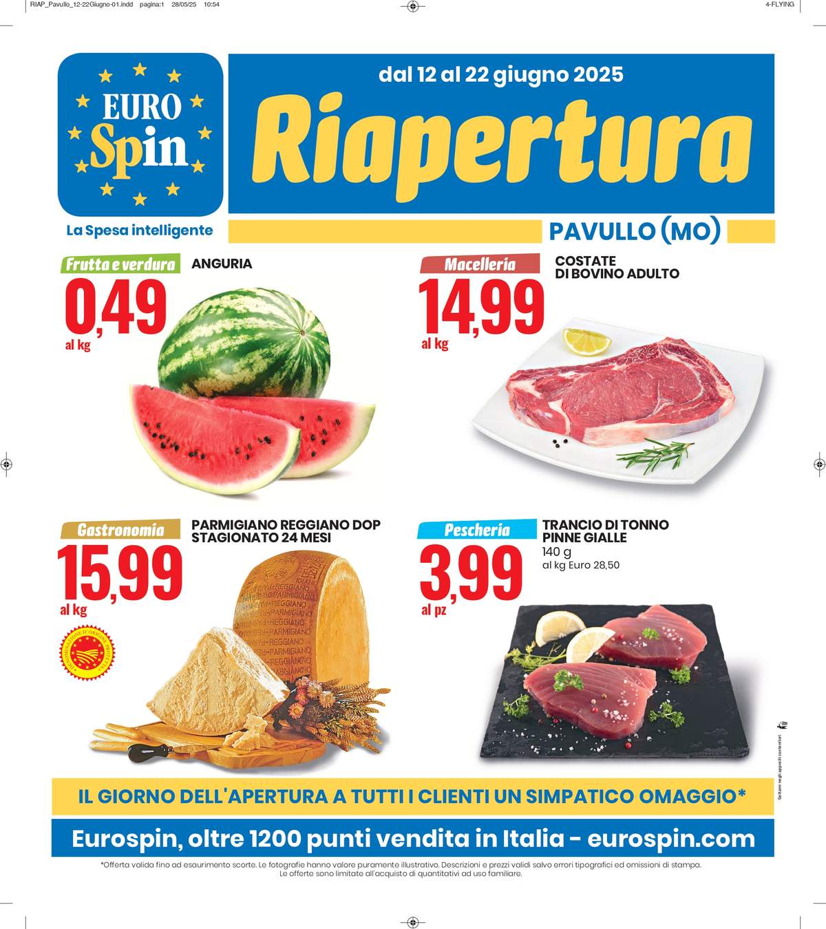 Volantino Eurospin prossima settimana anteprima