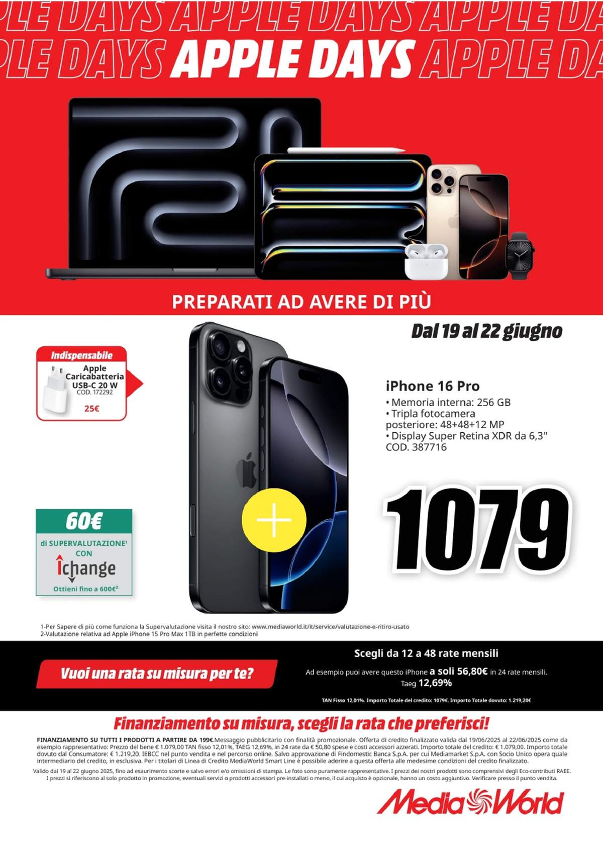 Nuovo volantino Mediaworld offerte