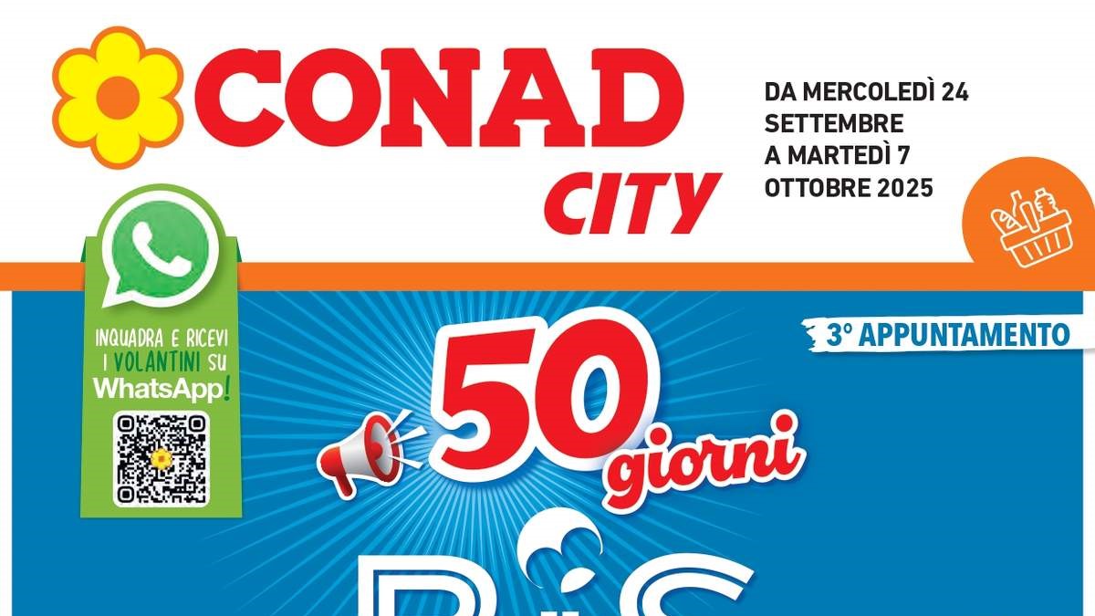 Anteprima Volantino Conad prossima settimana