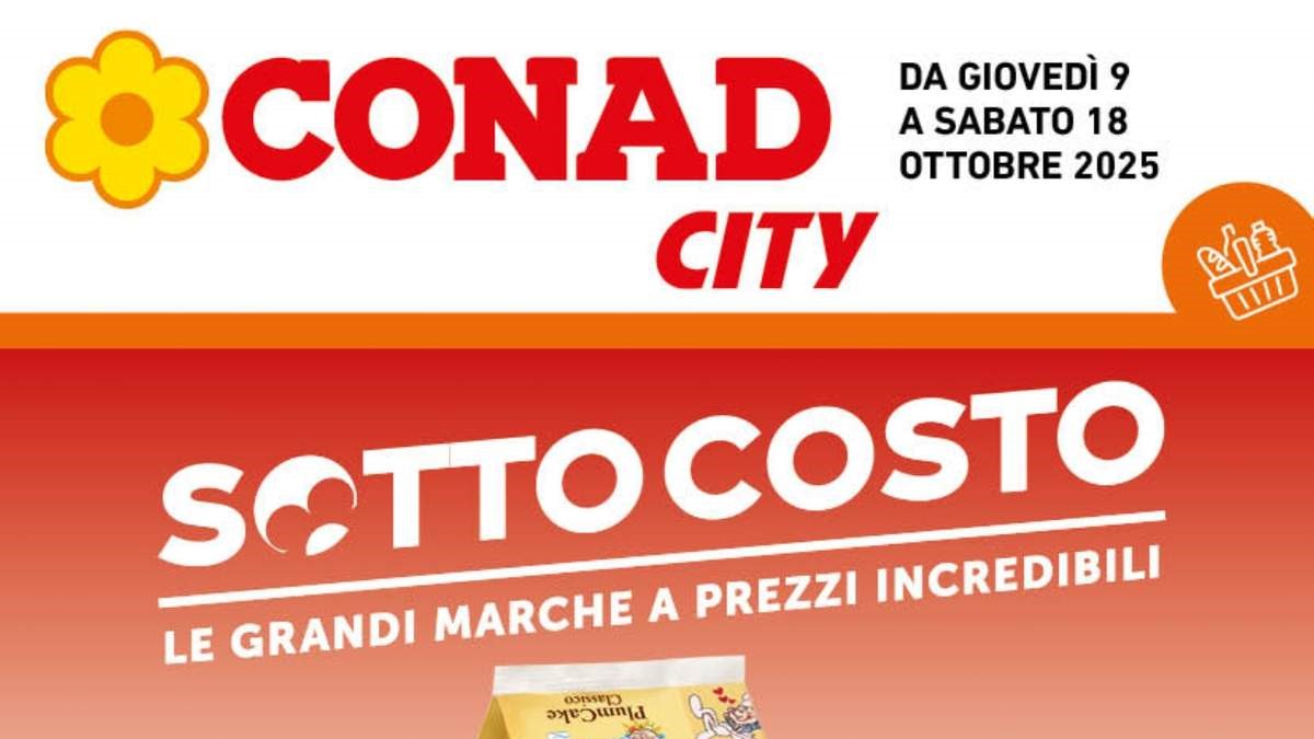 Anteprima Volantino Conad prossima settimana