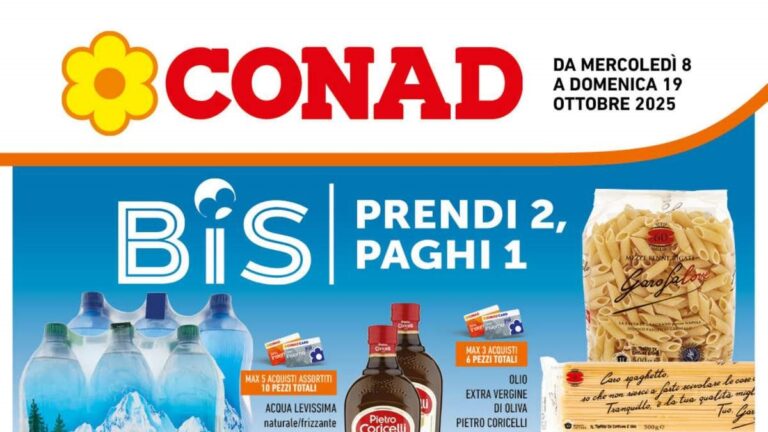 Anteprima Volantino Conad prossima settimana