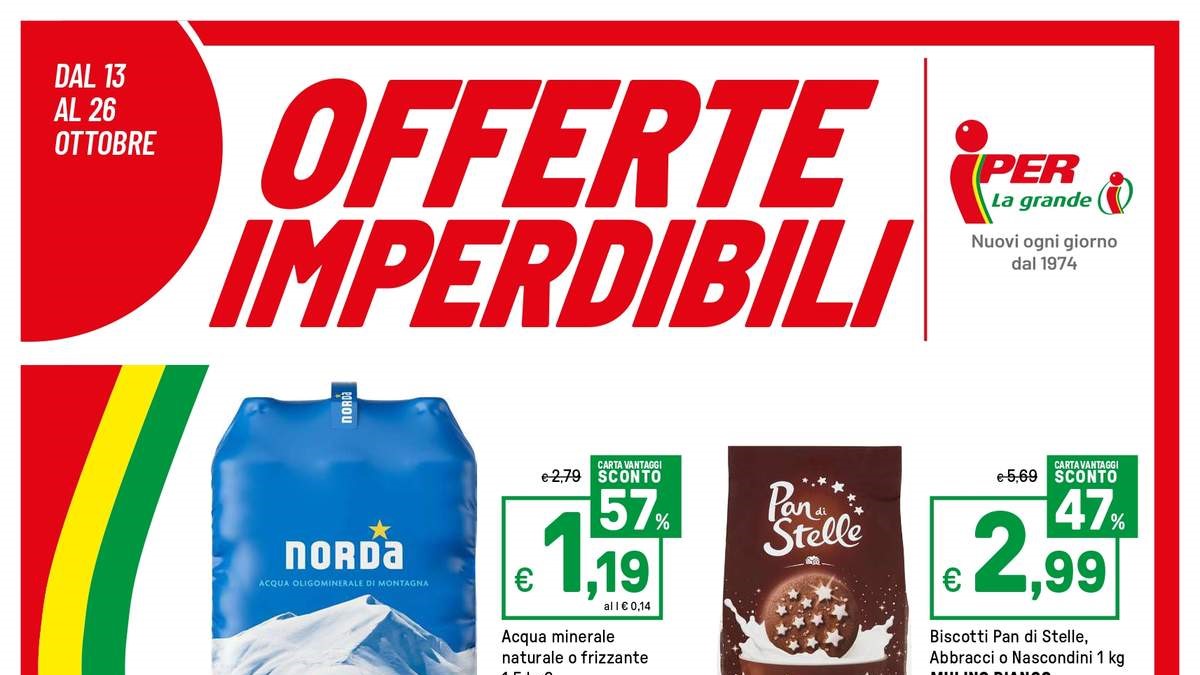 Anteprima Volantino Iper La Grande I