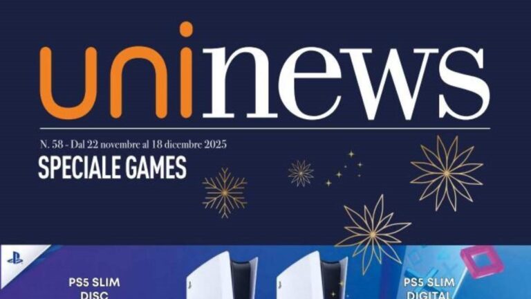 Volantino Unieuro Speciale Games dal 22 novembre 2025