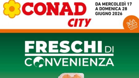 Volantino Conad City Campania dal 17 giugno 2026