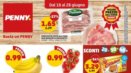 Volantino Penny dal 18 giugno 2026
